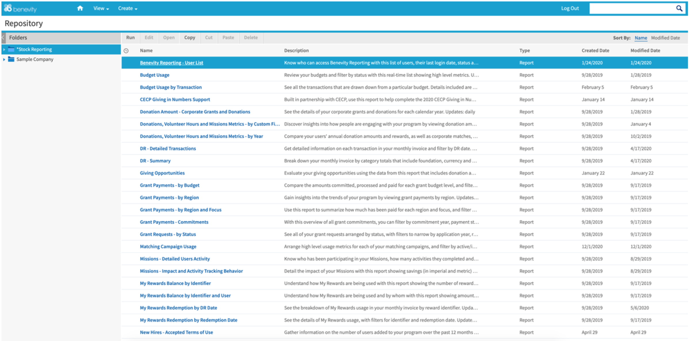 Navigating Benevity Reporting – Benevity API Help Center