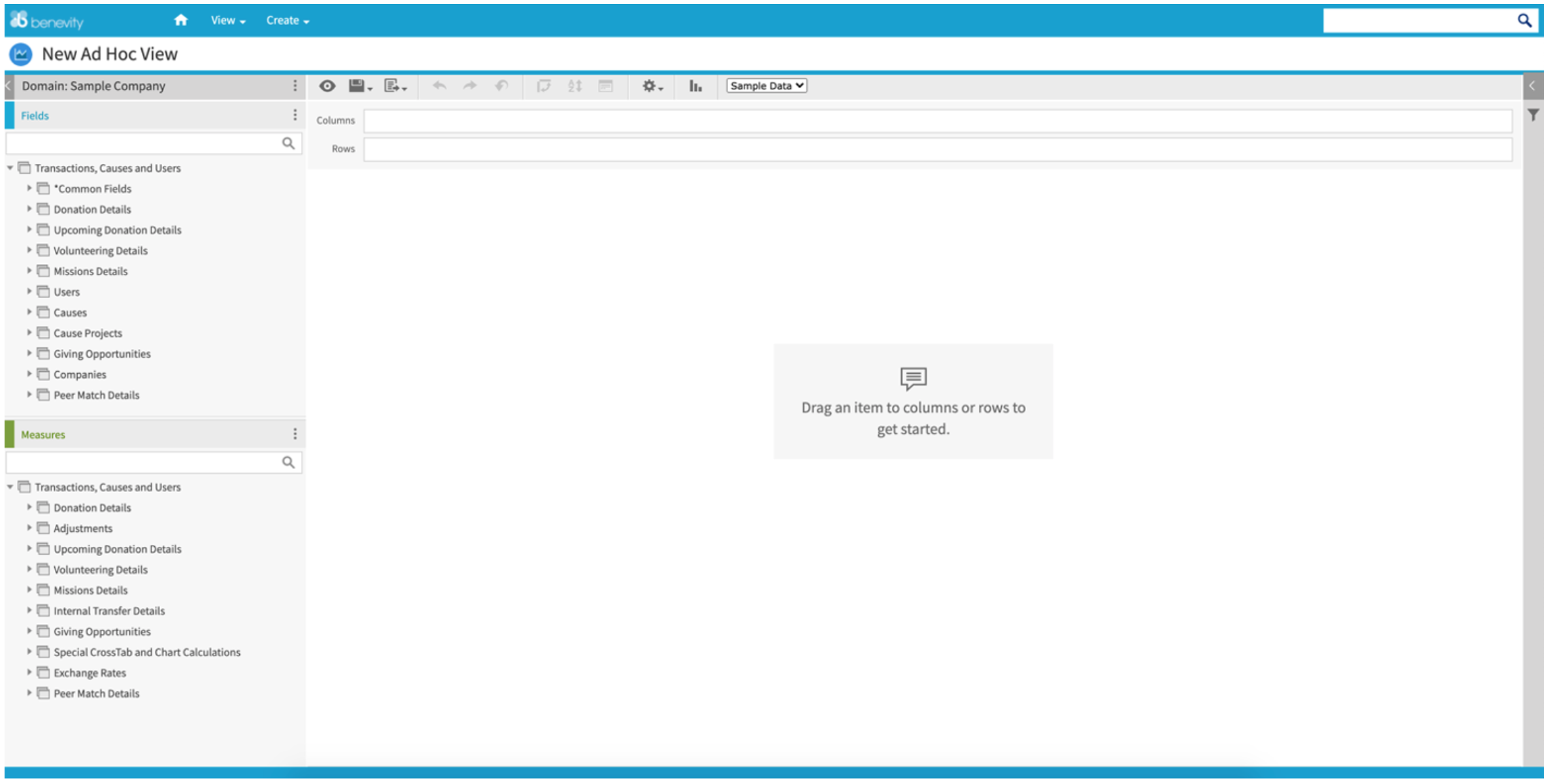 Creating ad hoc views and reports – Benevity API Help Center