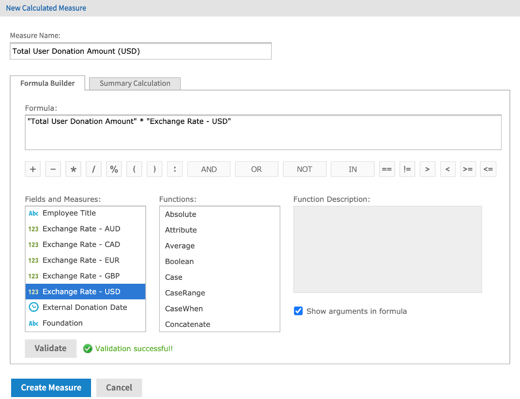 Creating a dashboard – Benevity API Help Center